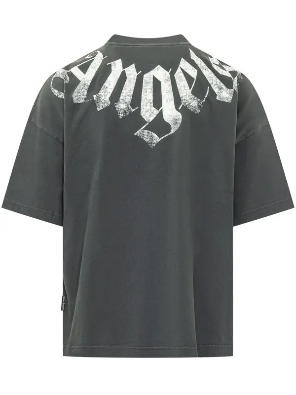 Palm Angels Big Neck Logo T-shirt