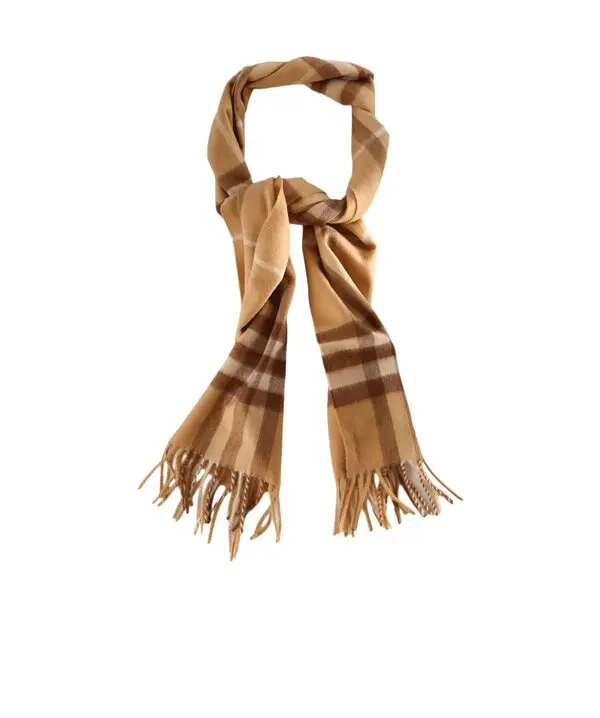 Burberry Check Cashmere Scarf