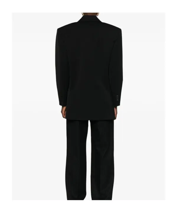 Saint Laurent Double-breasted Long-sleeved Jacket