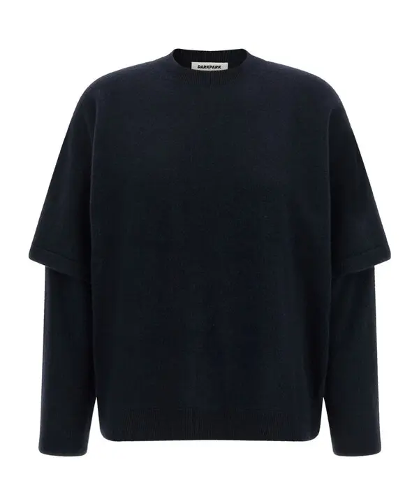 DARKPARK Troy Double-sleeve Sweater - Blue