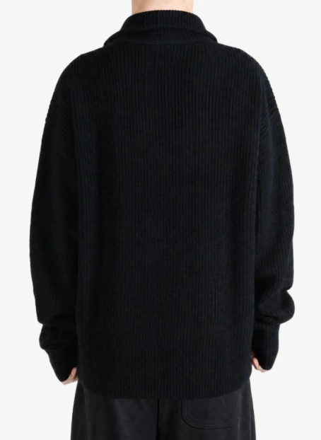 Extreme Cashmere Long-sleeve Zip-up Cardigan