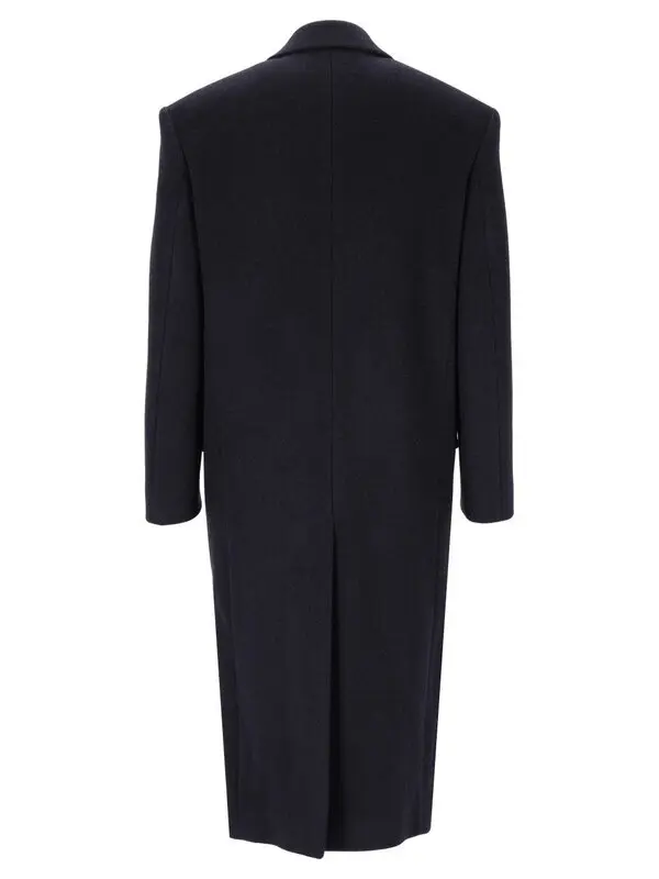 Saint Laurent Double-breasted Long Coat