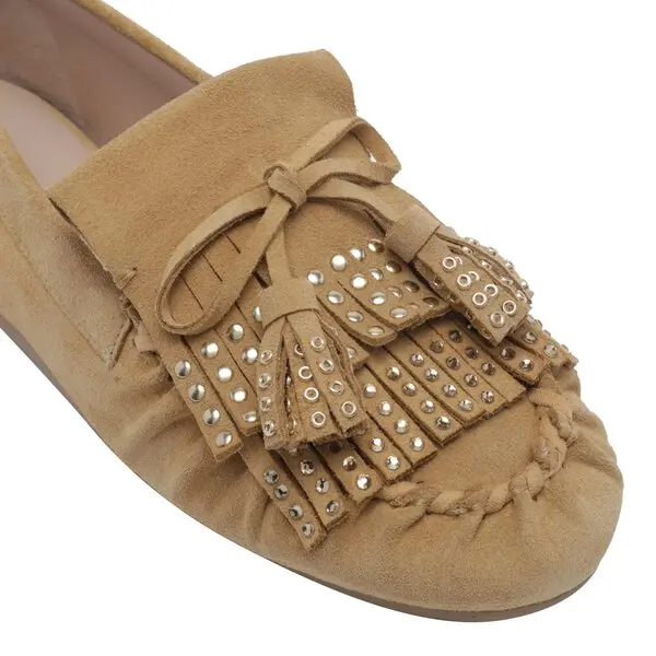 STUART WEITZMAN Round-toe Loafers