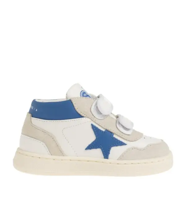GOLDEN GOOSE Round Toe Sneakers With Velcro Fastening