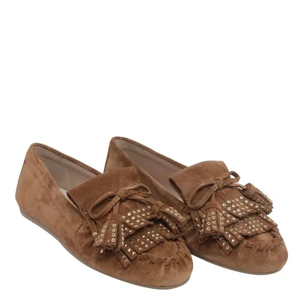 STUART WEITZMAN Round-toe Loafers