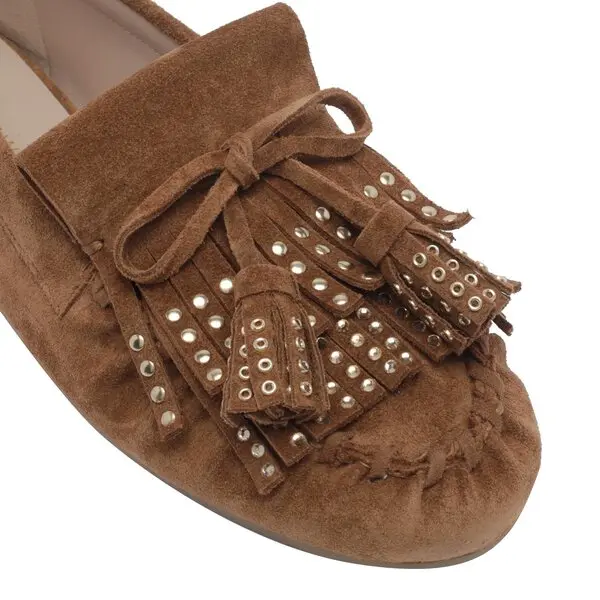 STUART WEITZMAN Round-toe Loafers