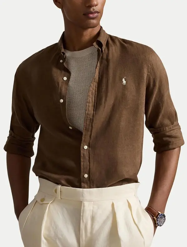 Polo Ralph Lauren Buttoned Slim-fit Shirt