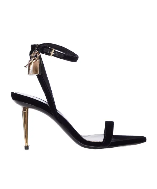 TOM FORD Round-toe High-heeled Sandals