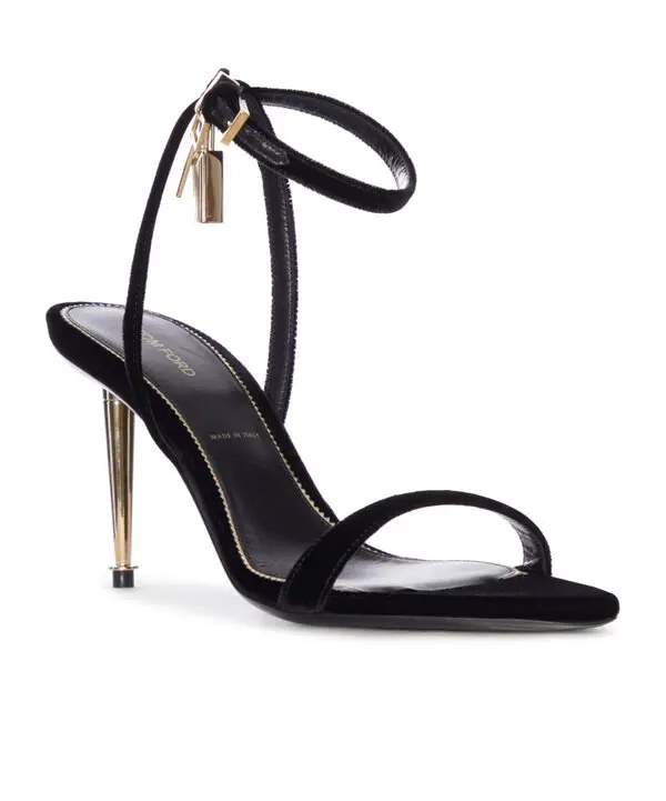 TOM FORD Round-toe High-heeled Sandals