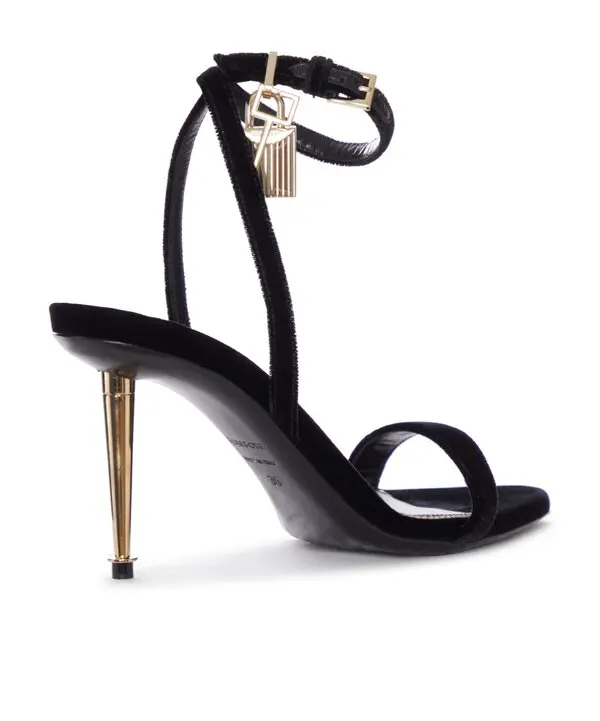 TOM FORD Round-toe High-heeled Sandals