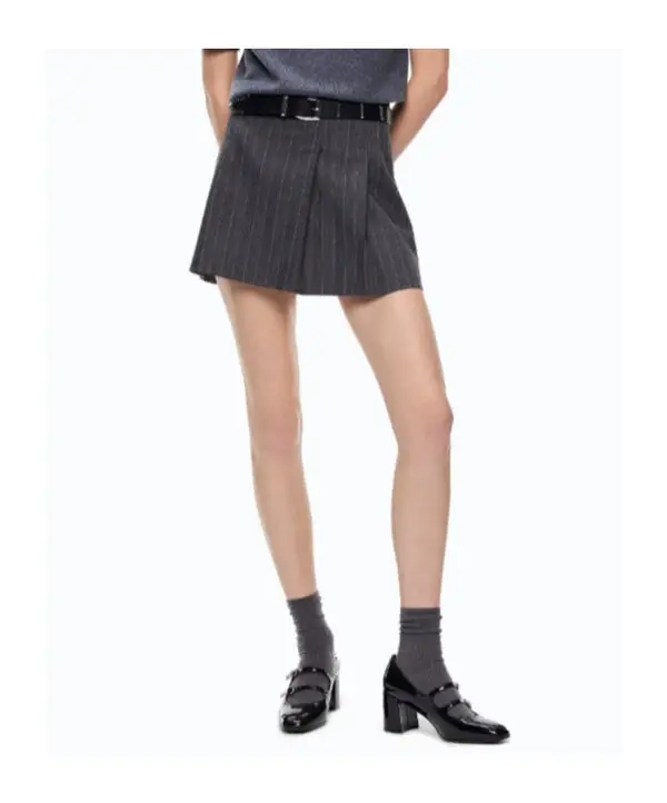 Pinko Pinstriped Mini Skirt