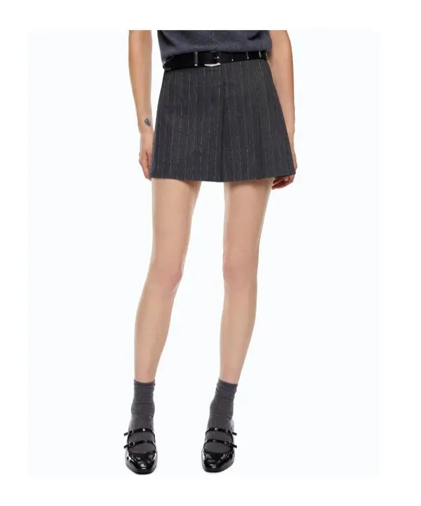 Pinko Pinstriped Mini Skirt