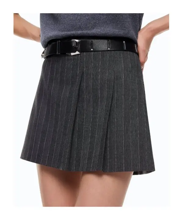Pinko Pinstriped Mini Skirt