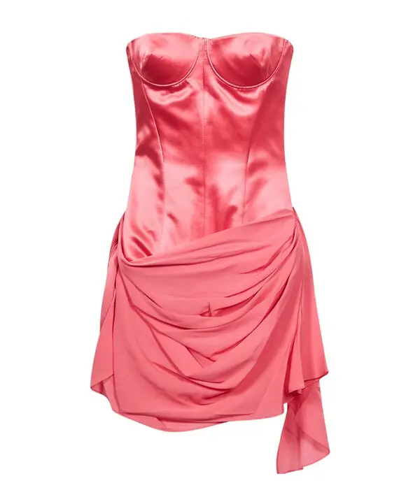 Alex Perry Sleeveless Draped Mini Dress - No