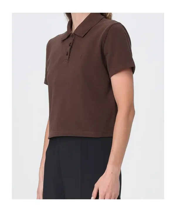 Saint Laurent Oversized Logo-embroidered Polo Shirt