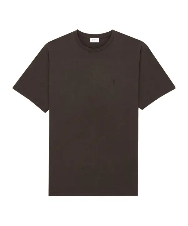 Saint Laurent Cassandre Crewneck T-shirt - Ebene