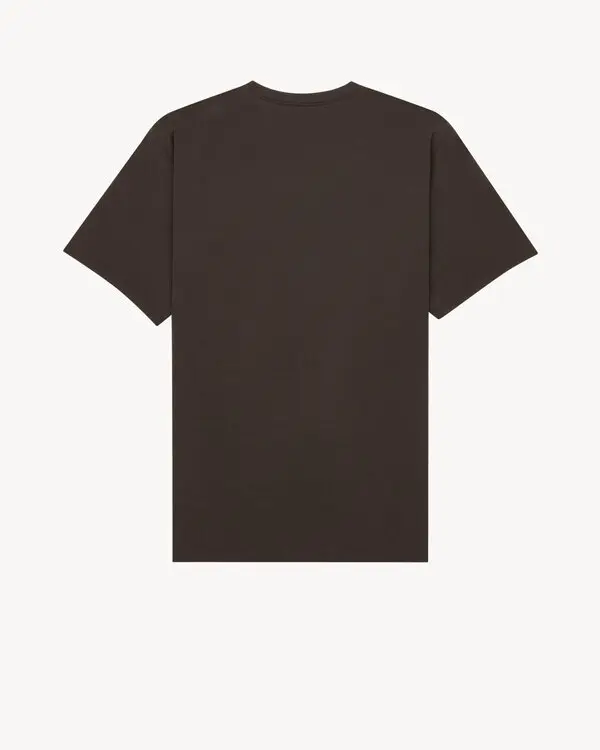 Saint Laurent Cassandre Crewneck T-shirt - Ebene
