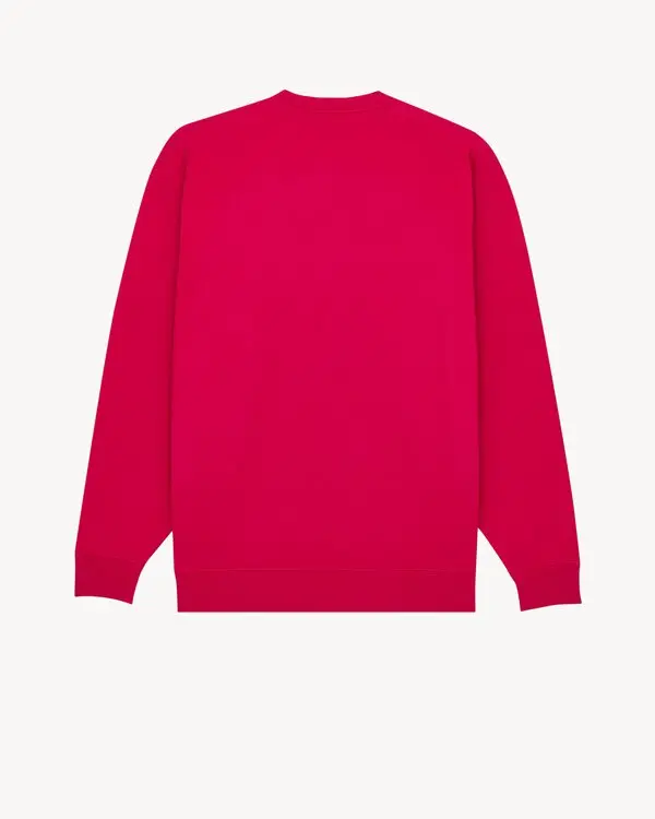 Saint Laurent Embroidered Crewneck Sweatshirt