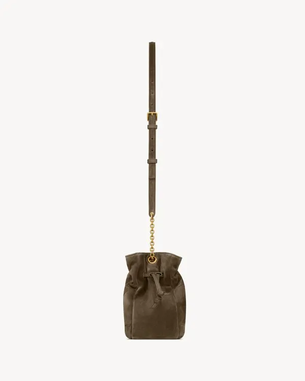 Saint Laurent Jamie Shoulder Pouch In Suede