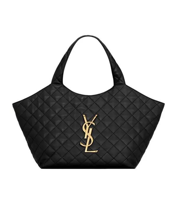 Saint Laurent Icare Medium Quilted Shoulder Bag
