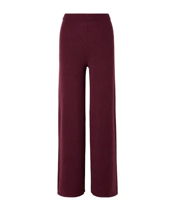 THE ELDER STATESMAN Juniper Cashmere Wide-leg Pants