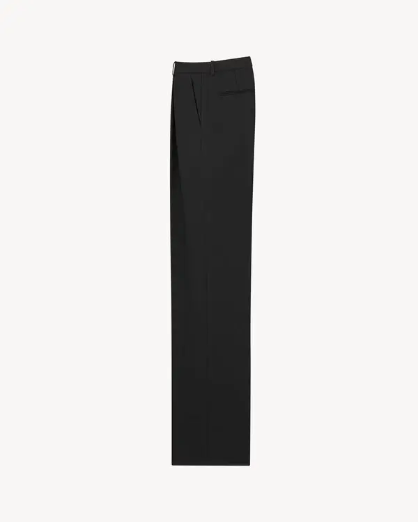 Saint Laurent Pants In Wool