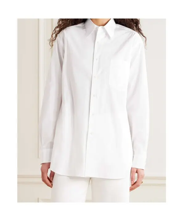 Ralph Lauren Damien Embroidered Cotton Poplin Shirt