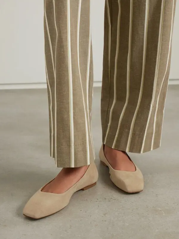 AeydĒ Ida Suede Ballet Flats