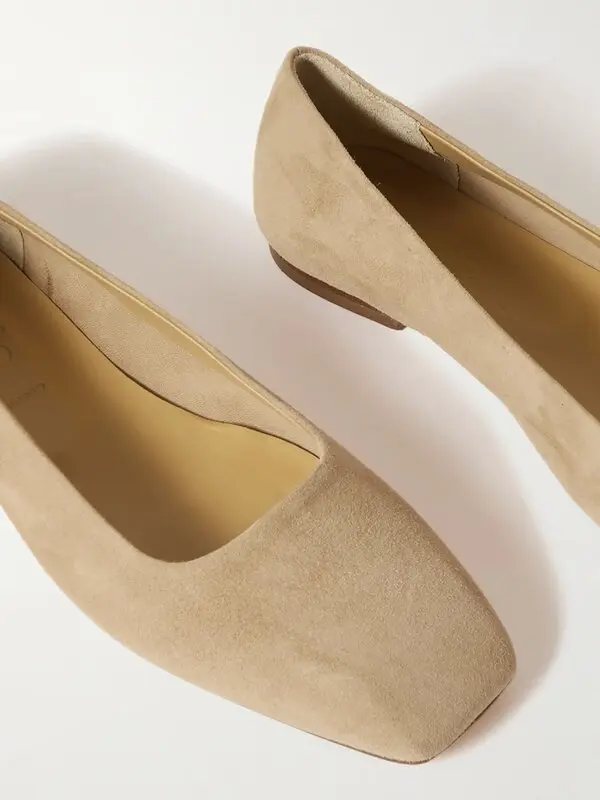 AeydĒ Ida Suede Ballet Flats