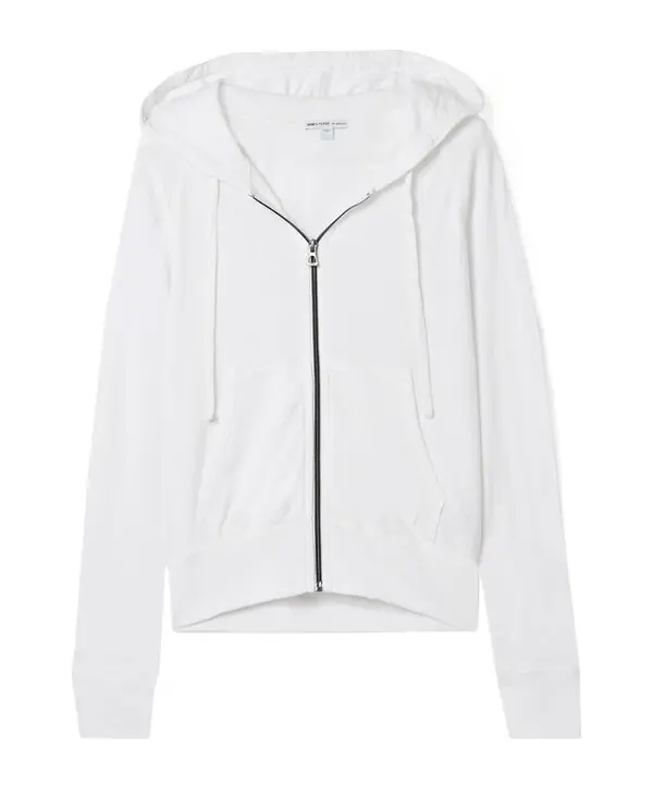 JAMES PERSE Zipped Drawstring Hoodie