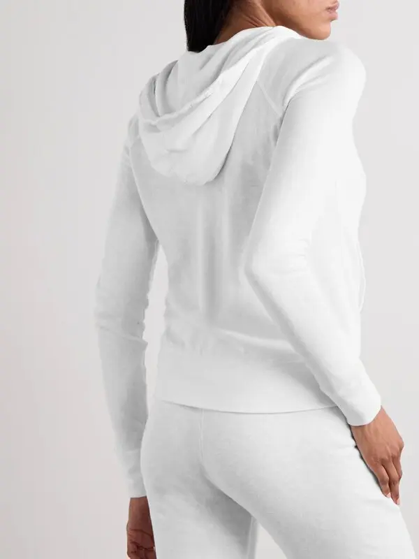 JAMES PERSE Zipped Drawstring Hoodie
