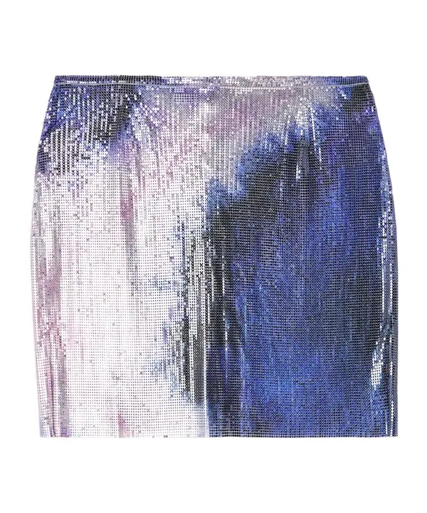 Rabanne Mesh Mini Skirt