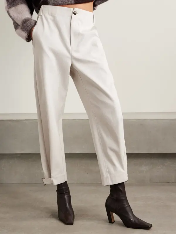 Proenza Schouler Kay Tapered Casual Pants