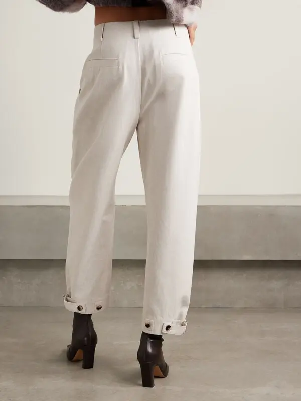 Proenza Schouler Kay Tapered Casual Pants