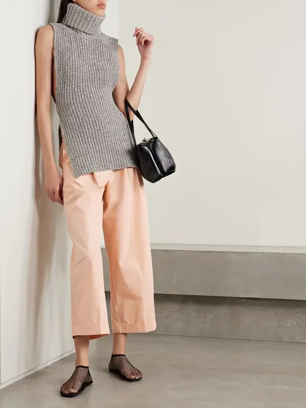 Proenza Schouler Kyle Pleated Wide-leg Casual Pants