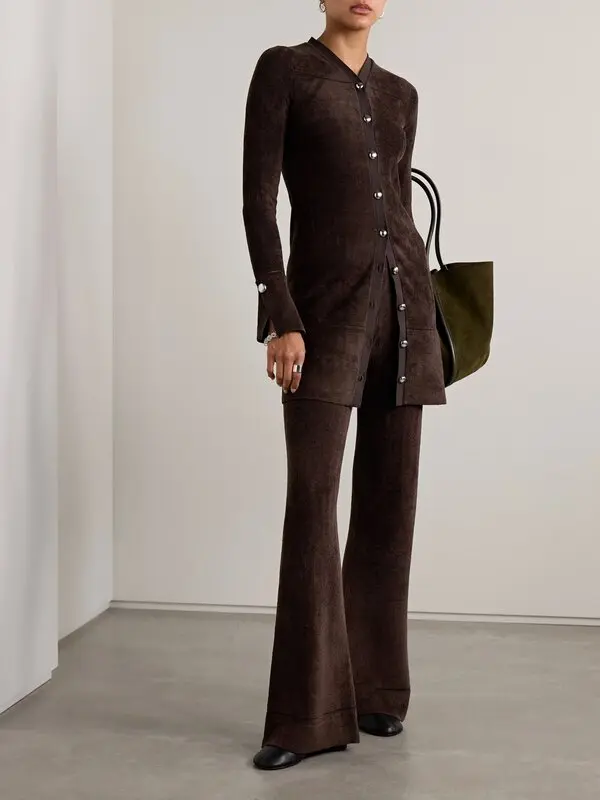Proenza Schouler Evie Flared Casual Pants