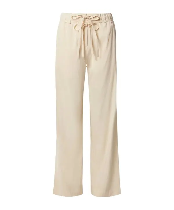 Proenza Schouler Magnus Drawstring Wide-leg Pants - Beige
