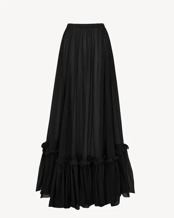 Saint Laurent Ruffled Skirt