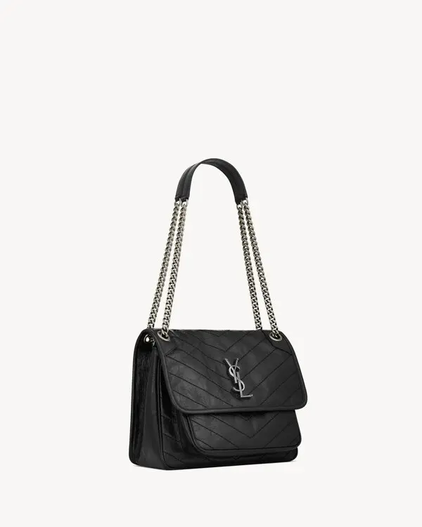 Saint Laurent Niki Medium In Vintage Leather