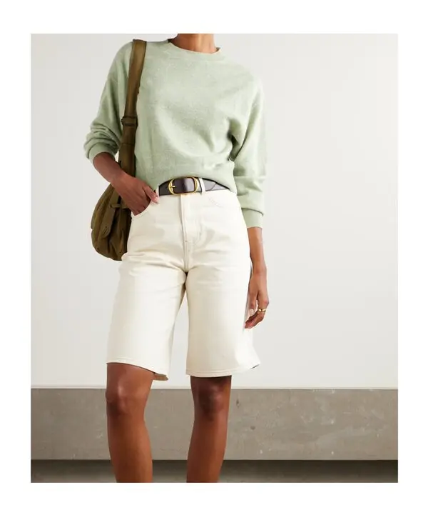 Le Kasha Menorca Mélange Organic Cashmere Sweater