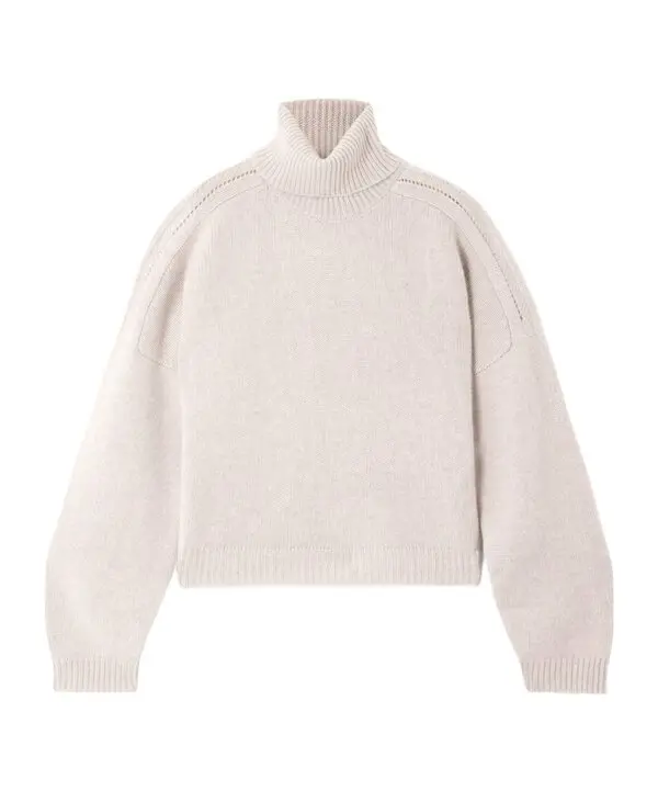 Le Kasha High Neck Long Sleeve Sweater
