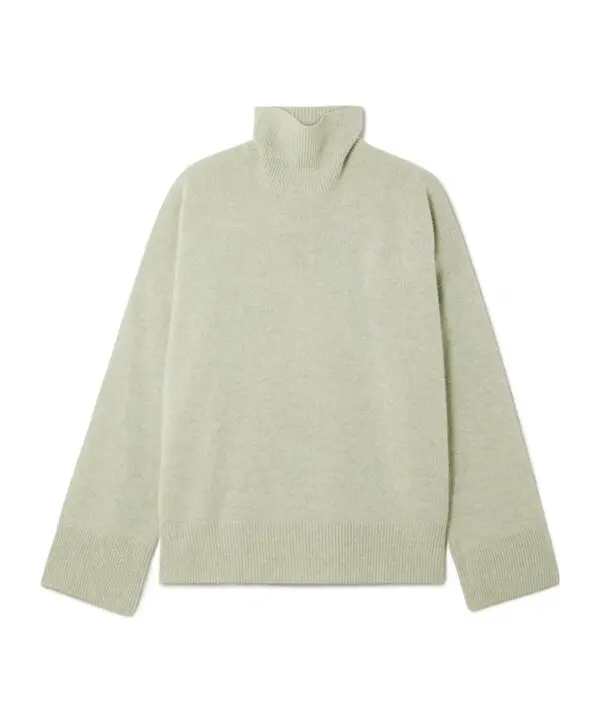 Le Kasha Organic Cashmere Turtleneck Sweater