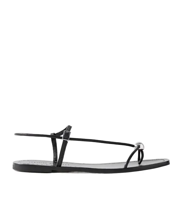 LOEFFLER RANDALL Lara Embellished Leather Sandals