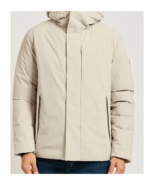 SAVE THE DUCK Logo-patch Padded Jacket