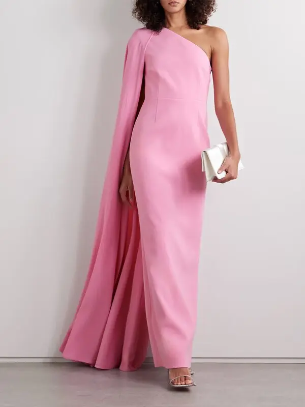 Rebecca Vallance One-shoulder Gown