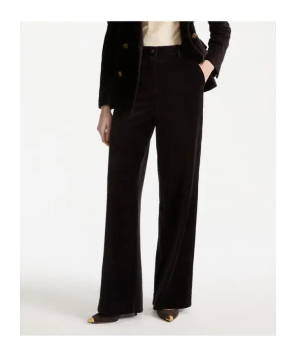 Marella Corduroy Wide-leg Trousers