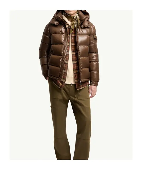 Moncler Maya Hooded Short Down Jacket
