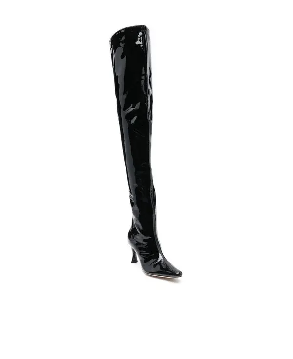 By Far Pointed Stiletto High Heel Boots