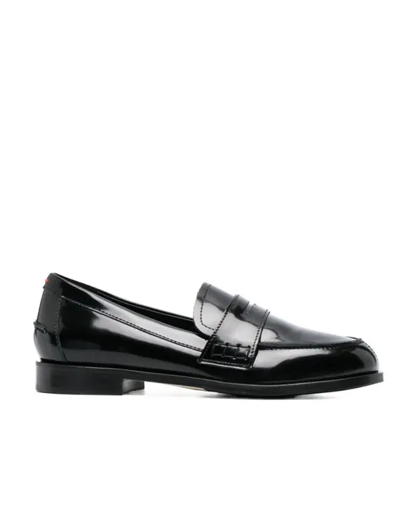 AeydĒ Penny-slot Leather Loafers