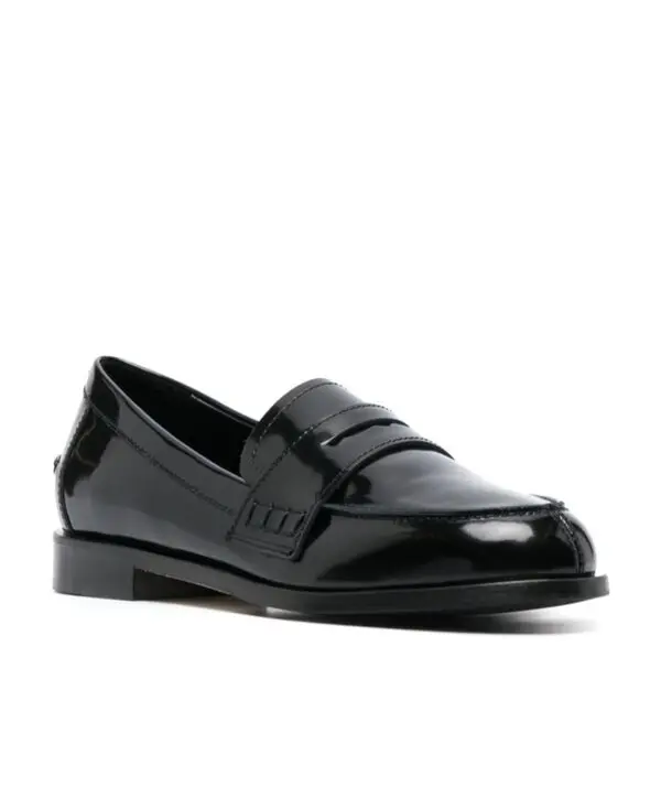 AeydĒ Penny-slot Leather Loafers